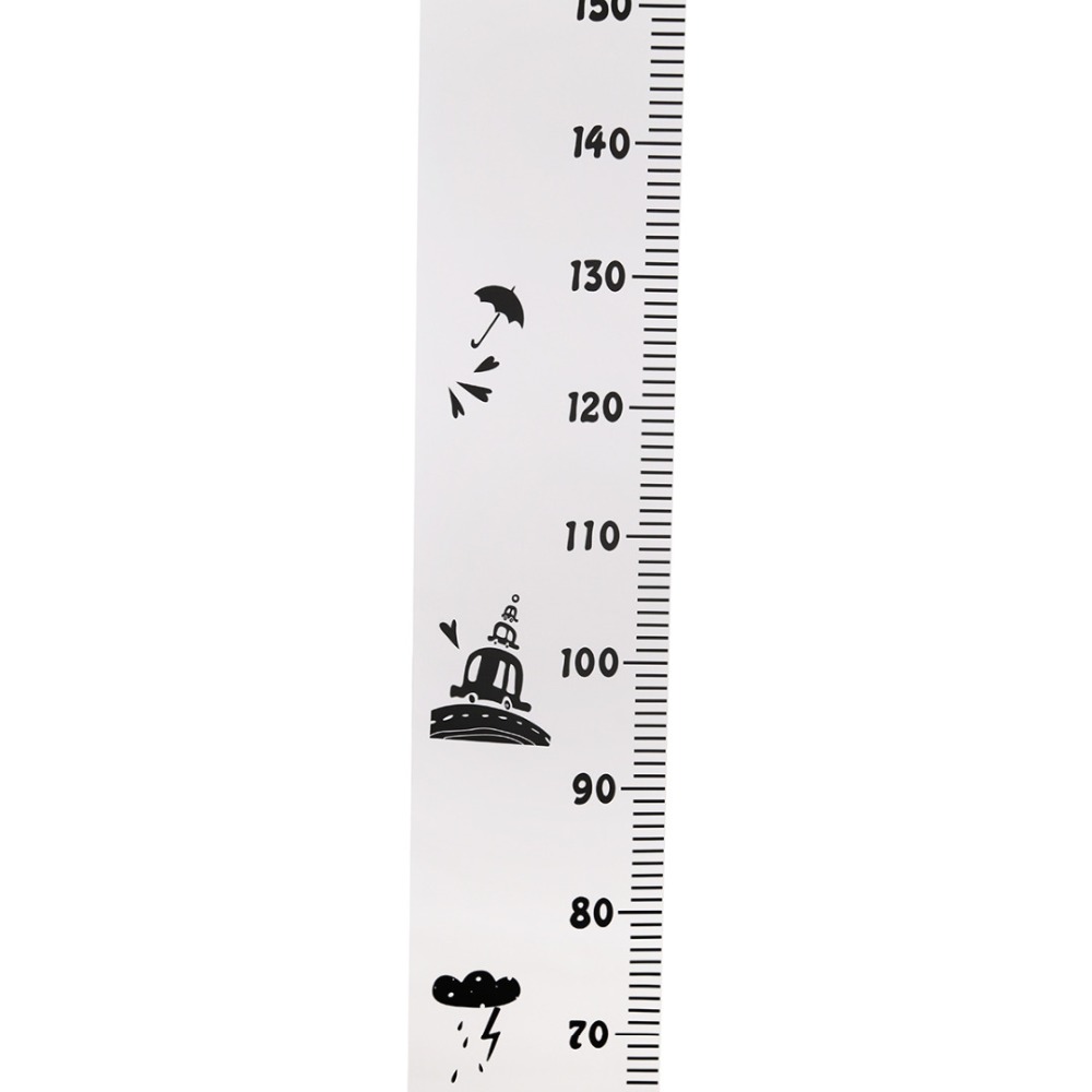 Toise minimaliste en bois à suspendre (style scandinave)