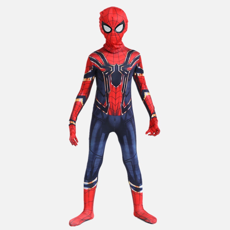 Costume Spider Man Enfant Déguisement Carnaval Halloween